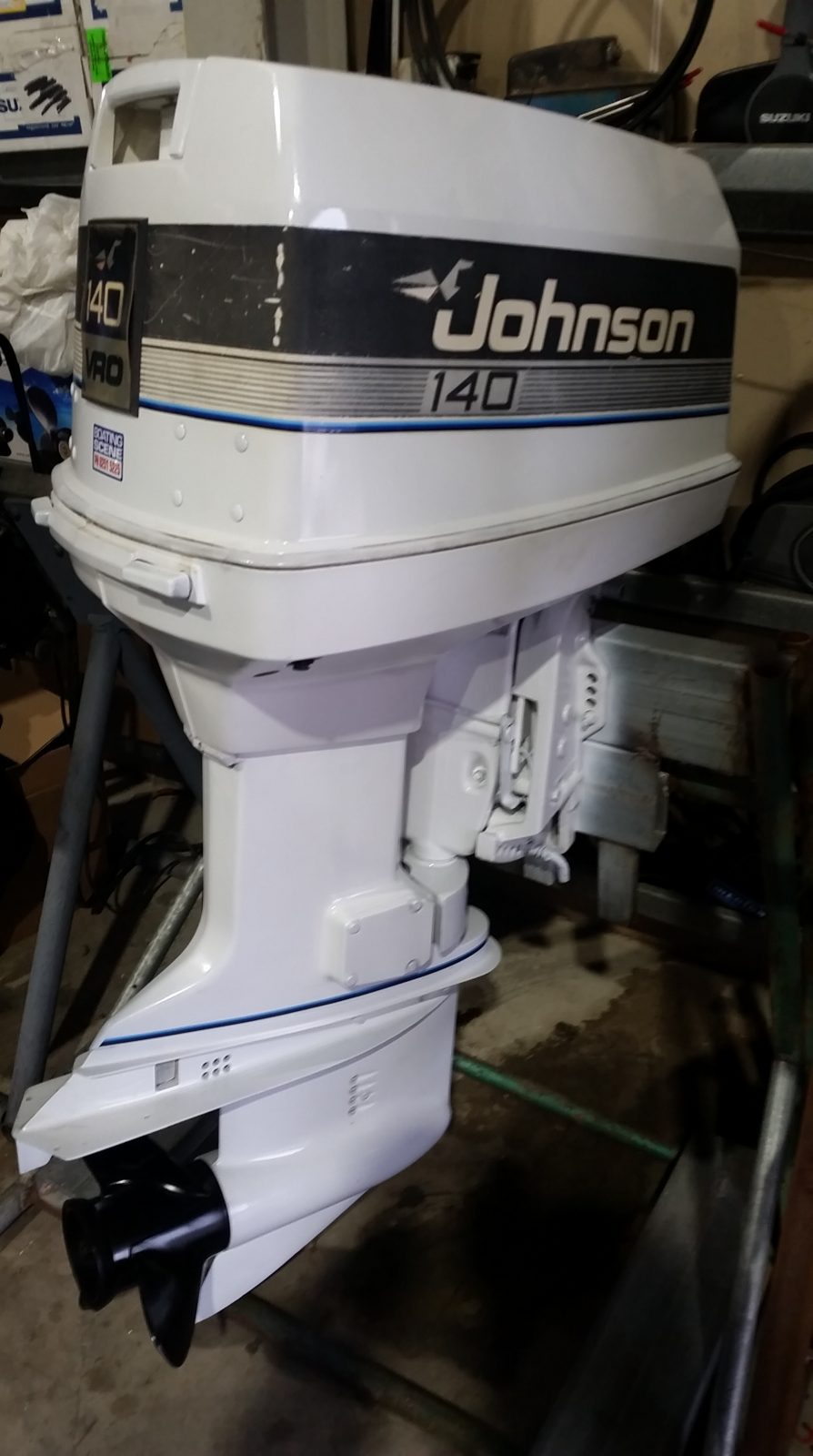 140hp Johnson - Boating Scene